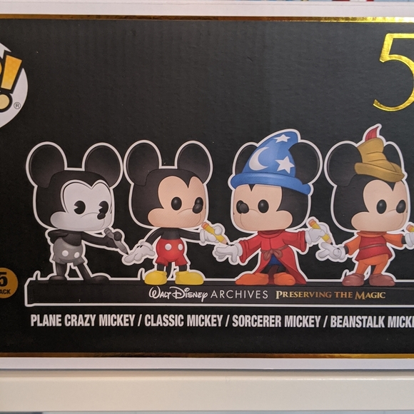 Funko | Other | Mickey Mouse 5 Pack Funko Pop | Poshmark